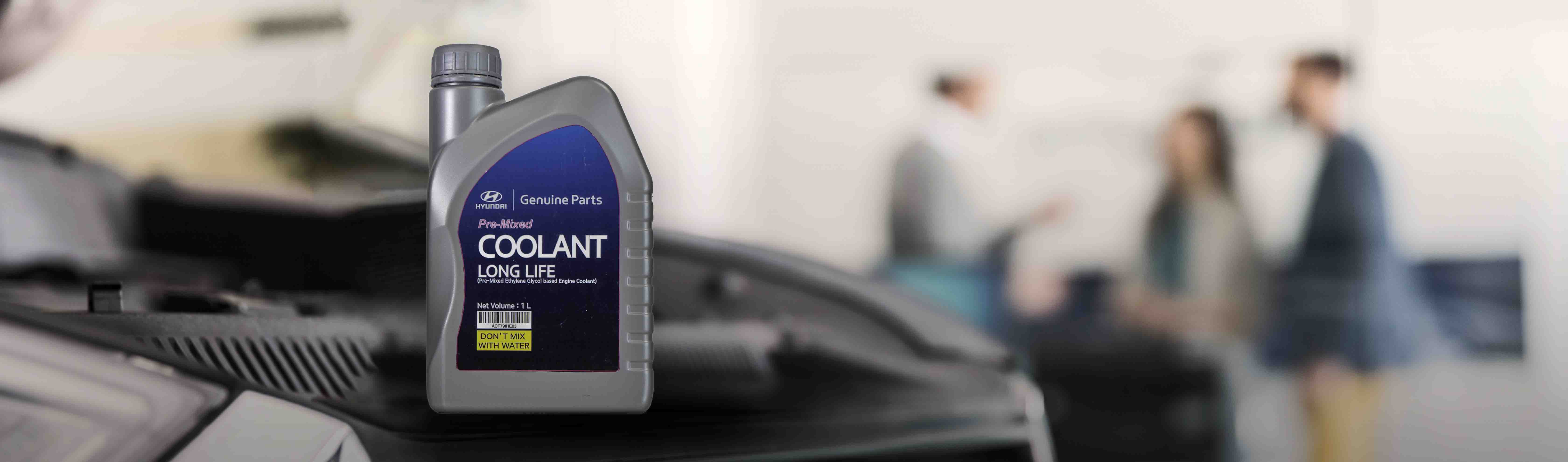 Keep Your Hyundai Running Smoothly with Genuine Premixed Long-Life Coolant